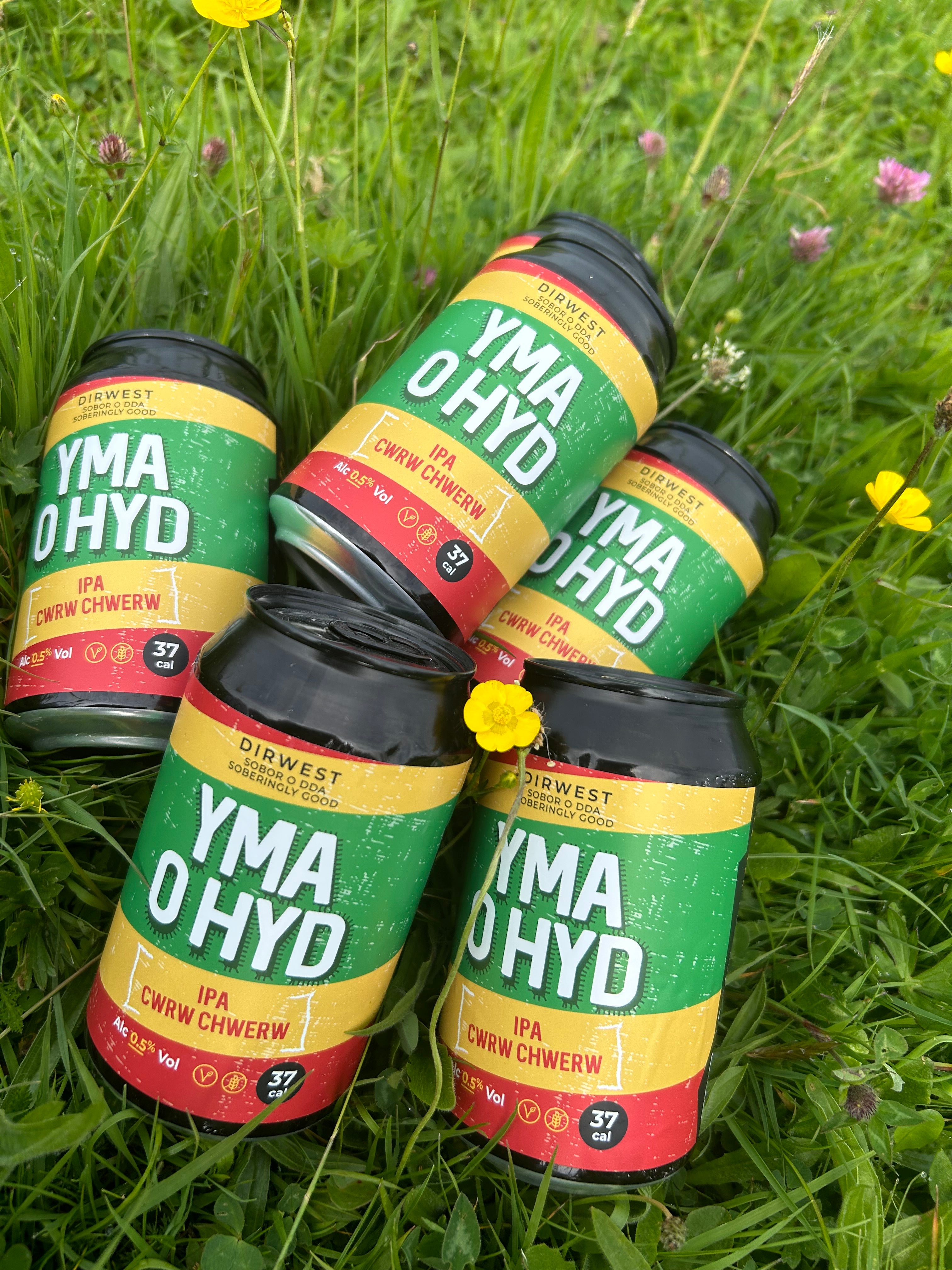 Yma o Hyd IPA non-alcoholic welsh craft beer, gluten free, – DIRWEST